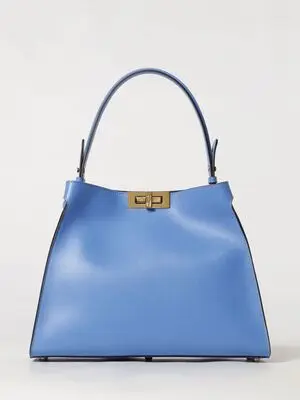 Fendi Way Medium Tote Bag - Blue