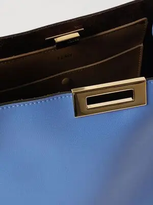 Fendi Way Medium Tote Bag - Blue