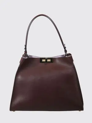 Fendi Way Medium Tote Bag - Brown