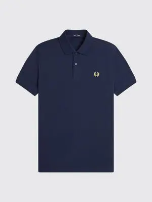 Fred Perry Cotton Polo Shirt With Logo