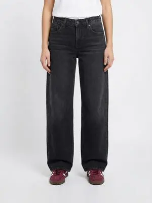 LEVI'S Stretch Denim Boyfriend Jeans - Black