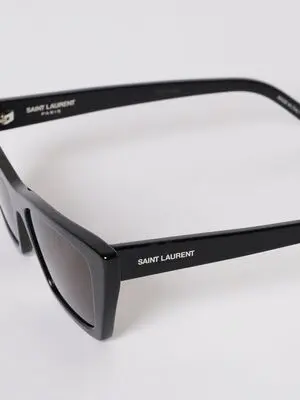 Saint Laurent Sl 276 Mica Acetate Cat Eye Sunglasses - Black