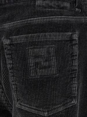 Fendi Corduroy Straight Pants