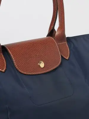 Longchamp Le Pliage Original Large Foldable Handbag In Polyamide - Blue