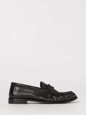 Saint Laurent Le Loafer Penny Loafers In Calfskin With Monogram