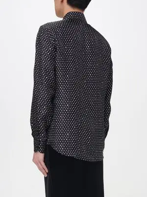 Fendi Polka Dot Silk Shirt