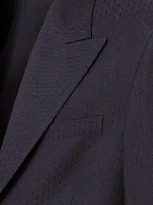 Fendi Single-breasted Wool And Cotton Blazer