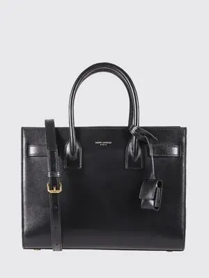 Saint Laurent Sac De Jour Smooth Calfskin Bag - Black