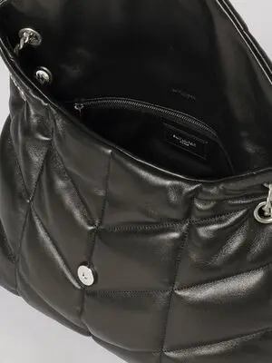 Saint Laurent Puffer Quilted Leather Bag