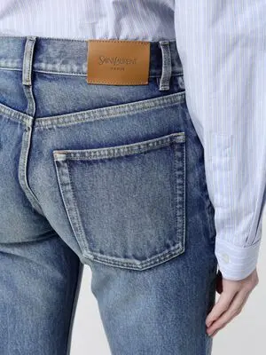 Saint Laurent Slim Fit Denim Jeans