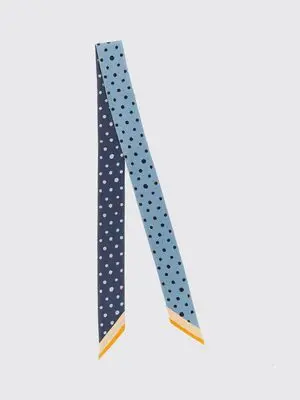 Fendi Beveled Polka Dot Silk Bandeau - Fa01