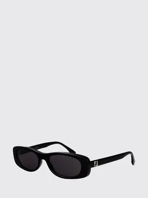 Fendi Ff Squared Acetate Sunglasses - Black