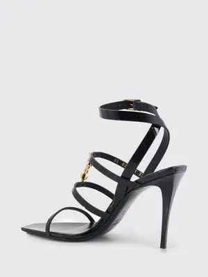 Saint Laurent Cassandra Patent Leather Sandal
