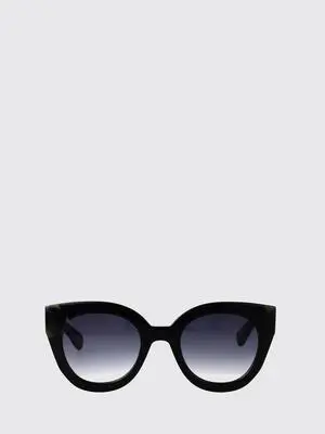 Longchamp Oversized Cat-eye Sunglasses In Acetate With Contrast Logo