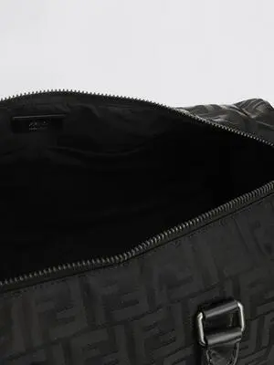 Fendi Ff Jacquard Nylon Travel Bag