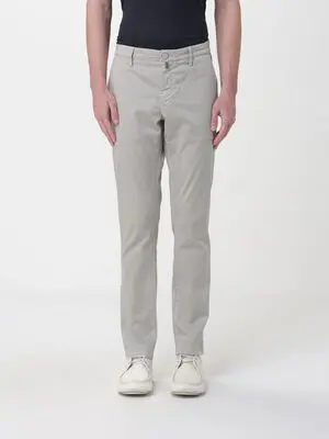 Jacob Cohen Stretch Cotton Slim Fit Trousers - Mastic