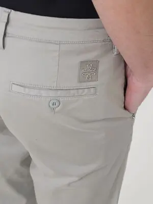 Jacob Cohen Slim Fit Stretch Cotton Trousers