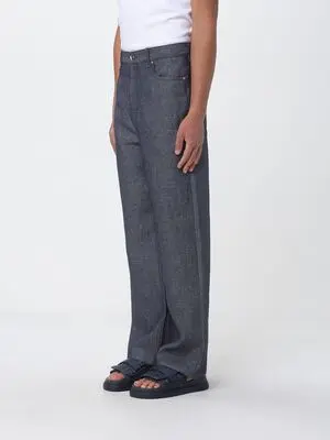 Fendi Cotton Denim Straight Jeans