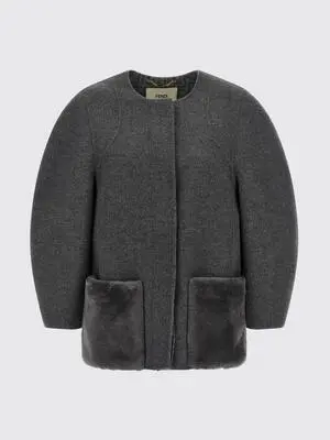 Fendi Coat Colour - Grey