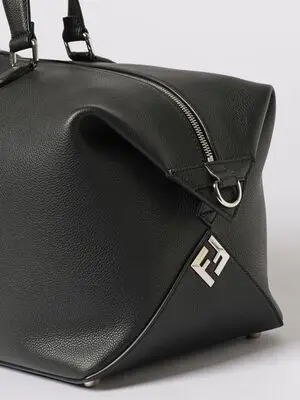 Fendi Lui Grained Leather Duffle Bag