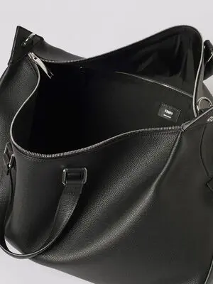 Fendi Lui Grained Leather Duffle Bag