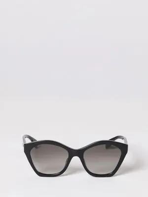 Fendi Oversized Irregular Shaped Sunglasses In Acetate With Logo