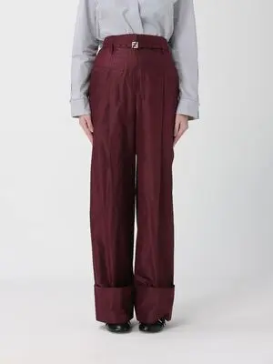 Fendi Trousers Colour - Red
