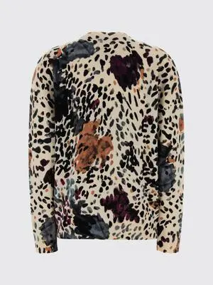Fendi Cashmere Blend Abstract Pattern Jumper