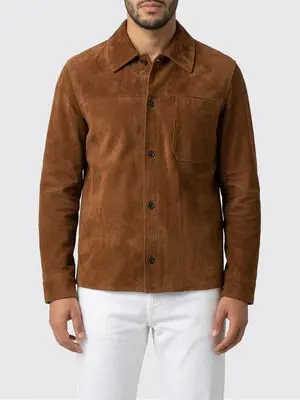 Saint Laurent Suede Jacket - Brown