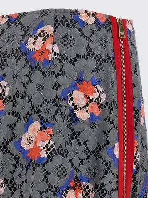 Fendi Floral Lace Midi Skirt