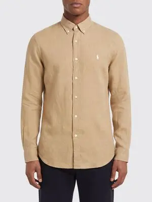 Polo Ralph Lauren Linen Casual Shirt - Coffee
