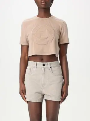 Fendi T-shirt Colour - Beige