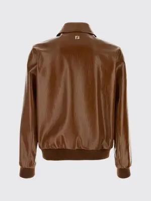 Fendi Shiny Leather Jacket