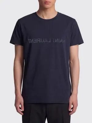 Saint Laurent Logo Cotton T-shirt - Fa01