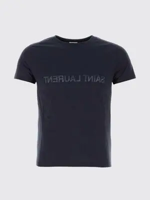 Saint Laurent Logo Cotton T-shirt - Fa01