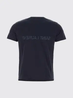 Saint Laurent Logo Cotton T-shirt - Fa01