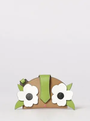 Fendi Best Friends Forever Leather Credit Card Holder - Green