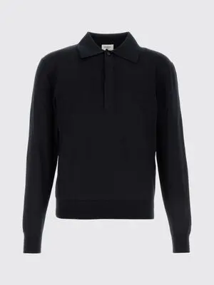 Saint Laurent Silk Blend Polo Shirt