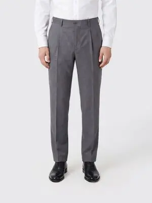 SANTANIELLO Tailored Virgin Wool Trousers