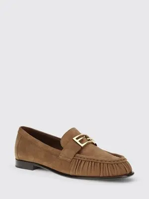 Fendi Ff Baguette Suede Loafer