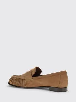 Fendi Ff Baguette Suede Loafer