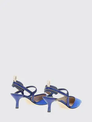 Fendi Colibrì Lite Slingback With Floral Motif