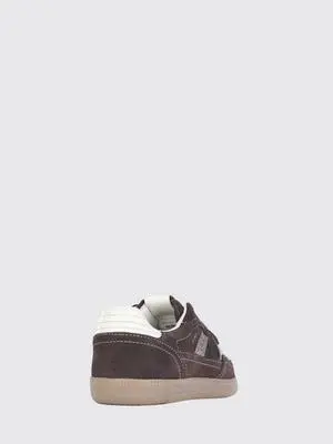 ALOHAS Block Leather And Suede Sneakers - Cocoa