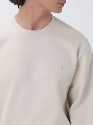 Saint Laurent Cotton Crew Neck Sweatshirt