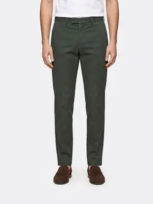 PT TORINO Stretch Cotton Chino Trousers - Grey