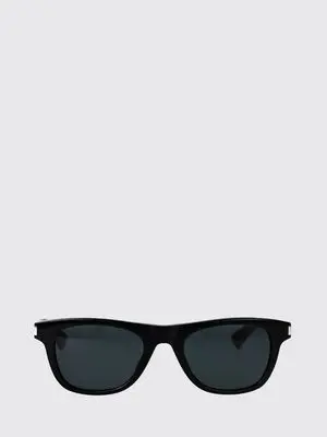 Saint Laurent Acetate Aviator Sunglasses With Rectangular Shape
