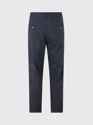 PAOLO PECORA Slim Fit Cotton Chino Pants With Slant Pockets