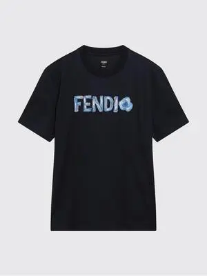 Fendi Cotton T-shirt With Logo