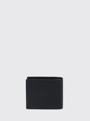 Saint Laurent Horizontal Bi-fold Wallet In Grain De Poudre Leather