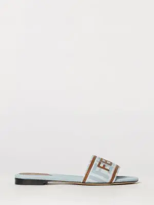 Fendi Heeled Sandals Colour - Denim